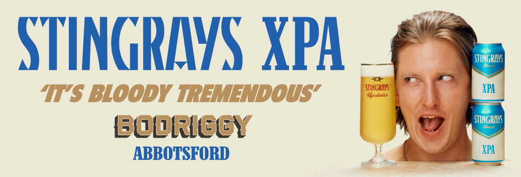 STINGRAYS – Bodriggy Brewing